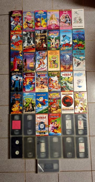 VHS filmi in risanke