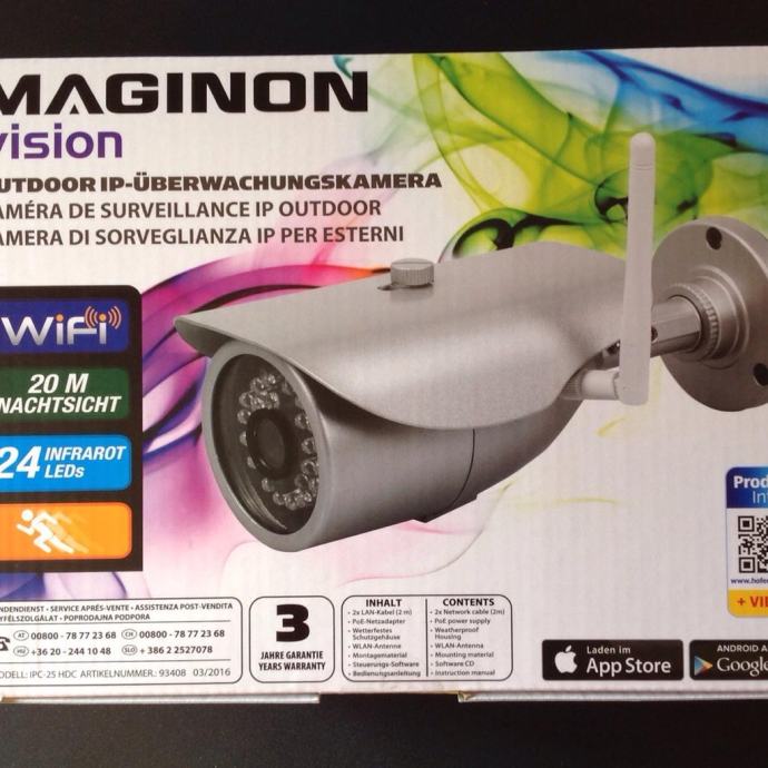WiFi nadzorna kamera MAGINON IPC-25HDC