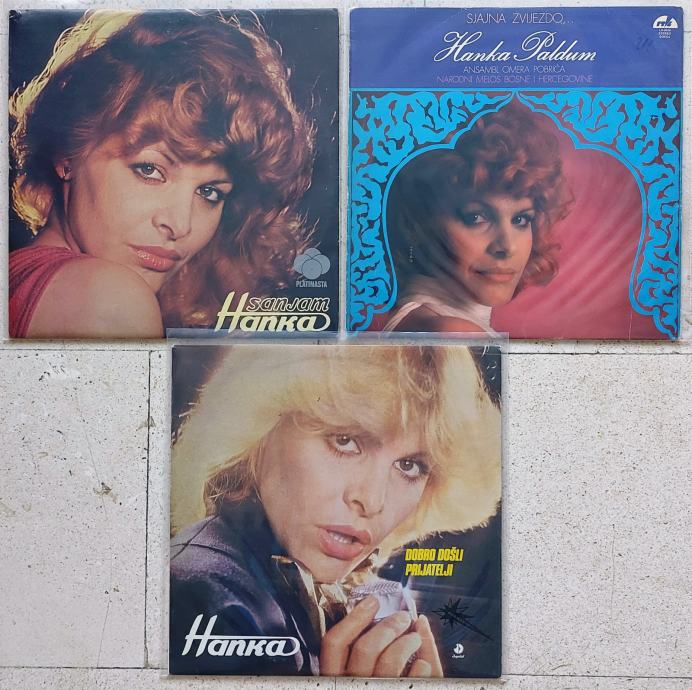 Hanka Paldum - 3 LP plošče