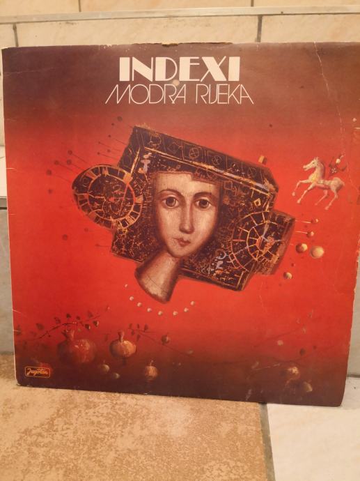 INDEXI MODRA RIJEKA,LP 1978,redkost!! gramofonska plošča