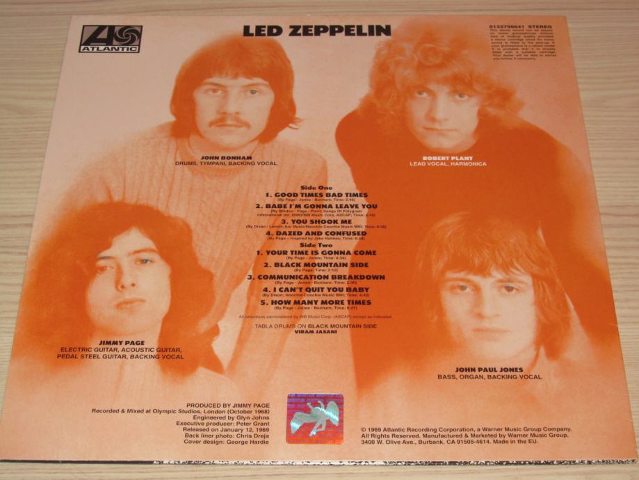 LED ZEPPELIN - Led Zeppelin I (LP)