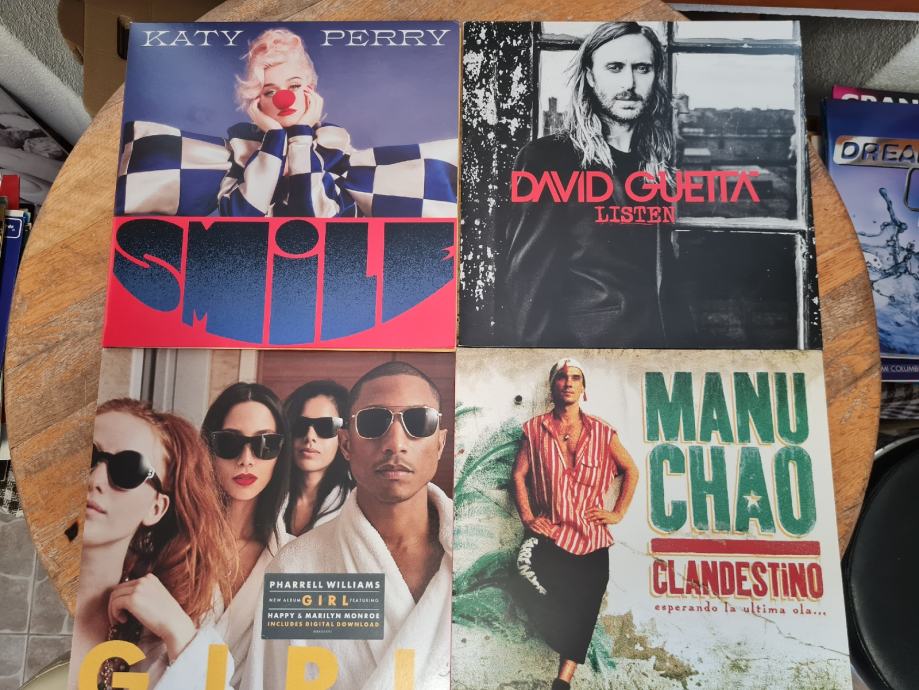 LPji, 22 kom, Guetta, Dua Lipa, Schulz, Gigi, Aguillera, Pink....