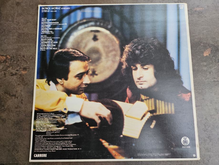 PATRICK MORAZ & SYRINX - COEXISTENCE LP 1980 VINIL