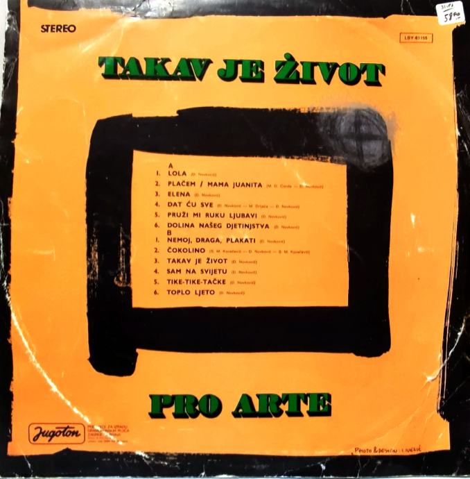 Pro Arte – Takav Je Život