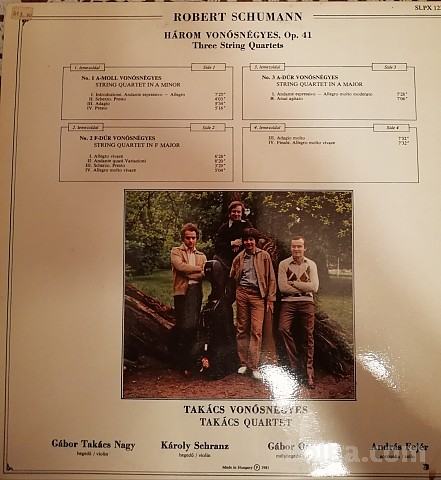 Schumann, Takács Quartet - 3 String Quartets, Op. 41 (2xLP,