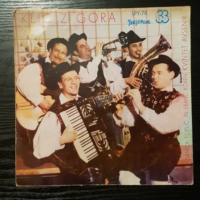 Vinil plošče Avseniki in Ansambel Lojzeta Slaka