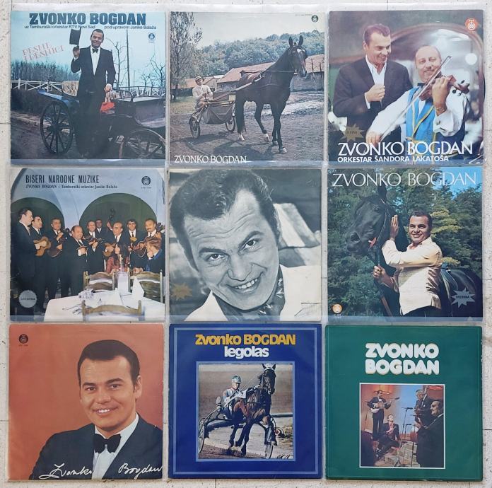 Zvonko Bogdan - 9 LP plošč