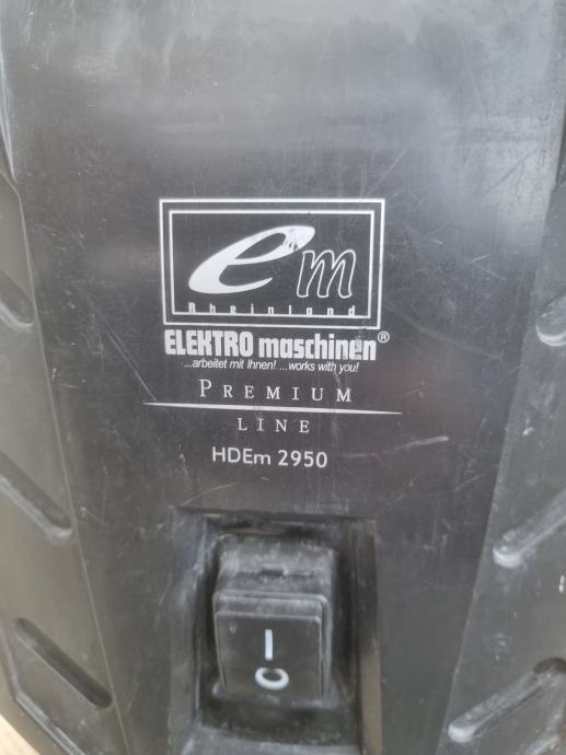 Visokotlačni čistilec Elektro Machinen HDEm 2950