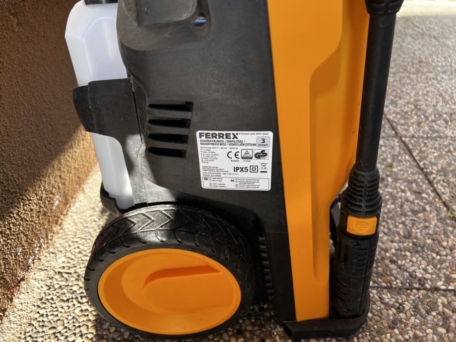 Visokotlačni čistilec - FERREX 150bar/450l