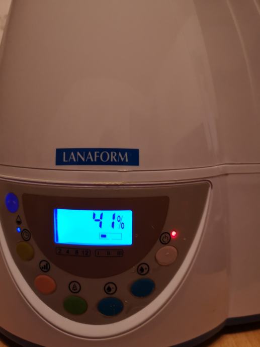 Lanaform avtomatski ultrazvočni vlažilnik in ionizator zraka Vapo Lux