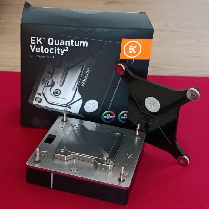 EKWB CPU Block EK-Quantum Velocity² D-RGB Nickel-Acetal