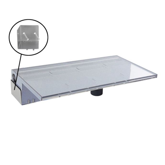 Ubbink Vodni slap Niagara LED 60 cm prozoren 7504609