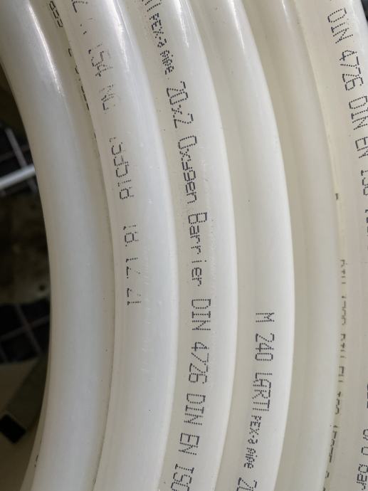 PEX-a pipe 20x2 cev za talno ogrevanje