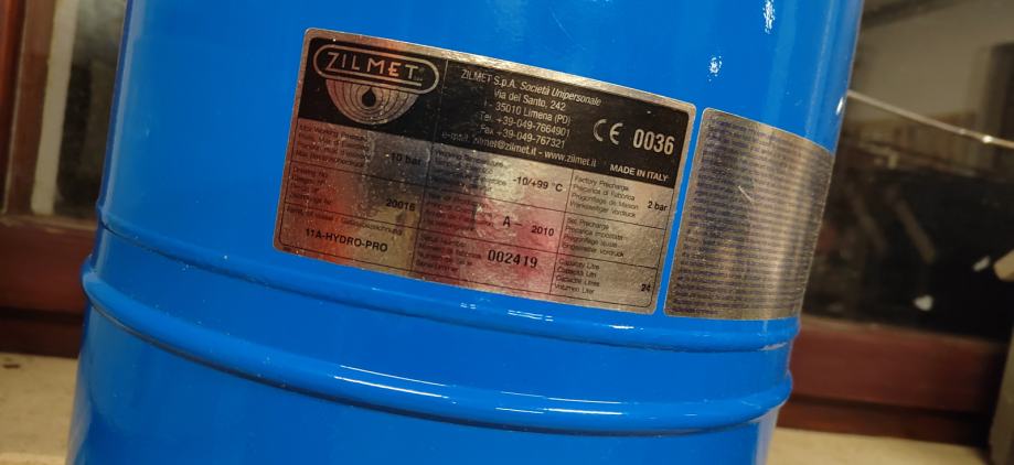 Raztezna posoda Zilmet hydro pro 24L