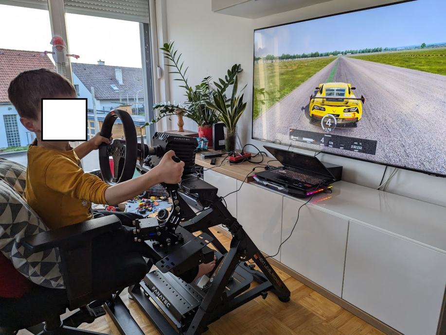 FANATEC volan - DD Ready2Race + next level racing 2.0 + Ročna