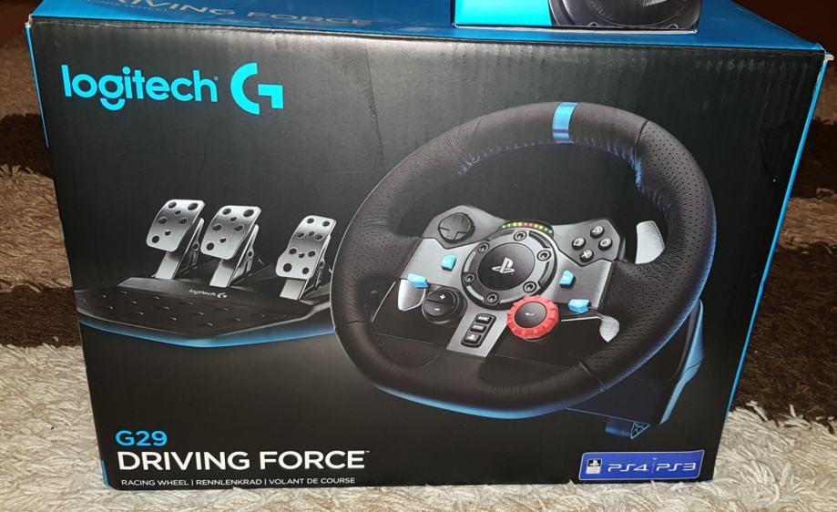 Logitech G29 driving force komplet(volan,pedali) + G29 ročni menjalnik