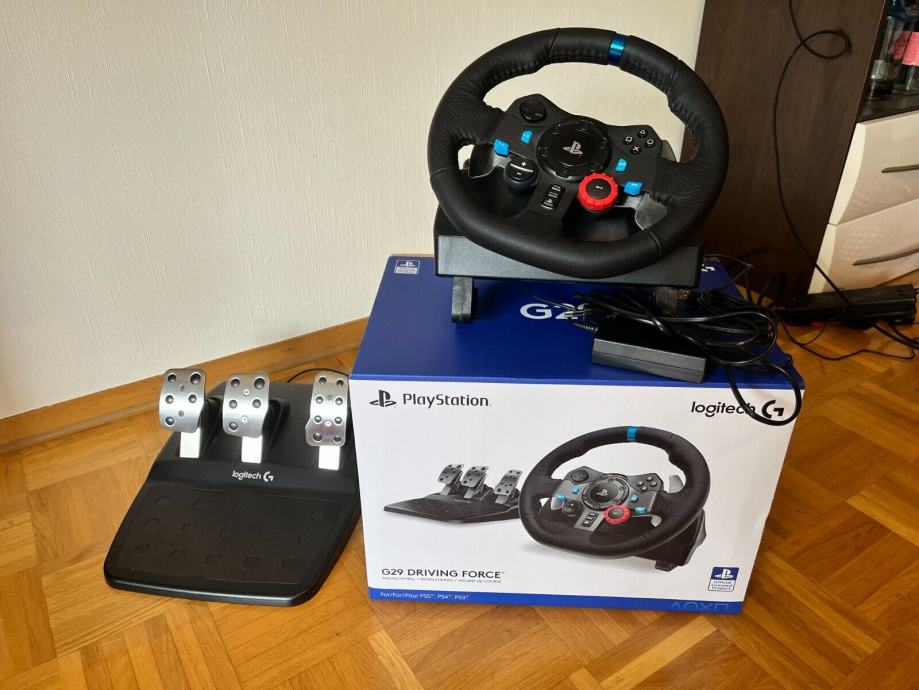 Logitech G29 Racing Wheel PC/PS4 + pedala