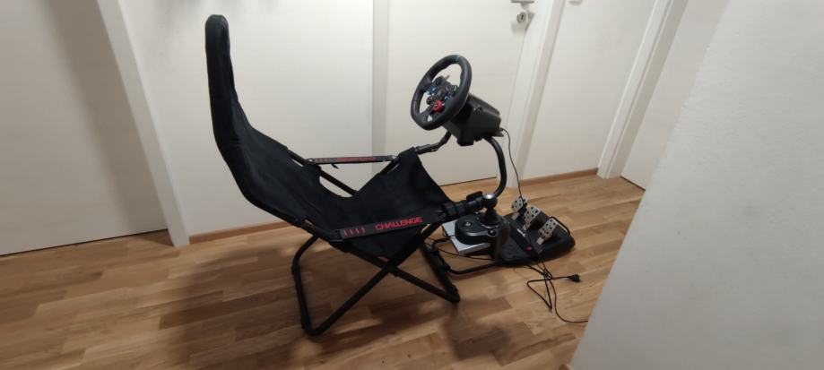 Logitech G29 volan, pedali, menjalnik/shifter, Playseat Challenge sim