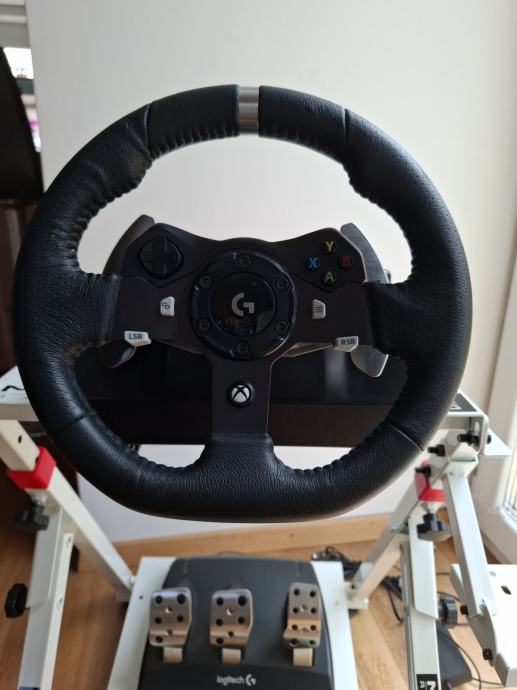 Logitech G920 PC in XBOX VOLAN IN PEDALA + STOJALO MOZA RACING