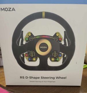 Moza R16 + Moza CRP Pedala + Moza D-Shape Volan Racing Komplet