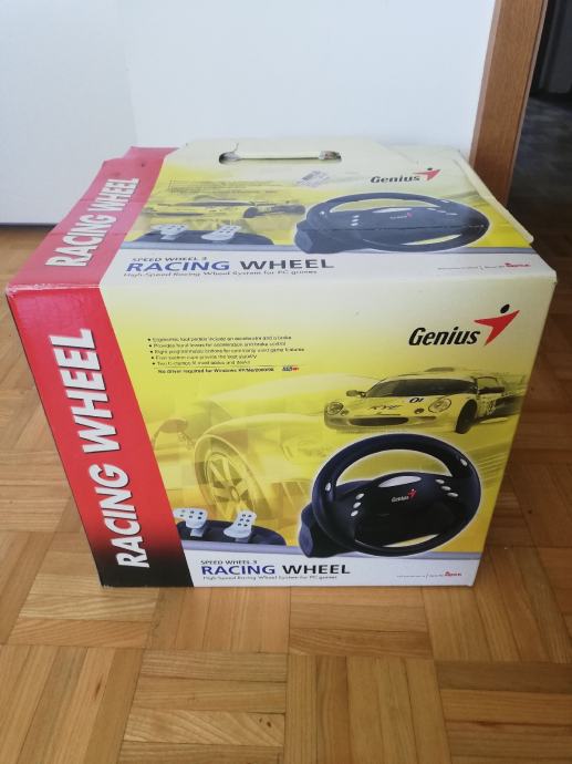 Prodam volan za PC igre Genius racing wheel