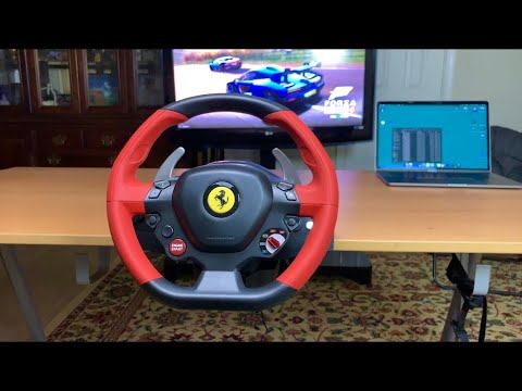 NOVO - Thrustmaster FERRARI 458 SPIDER - ( Volan in pedala )