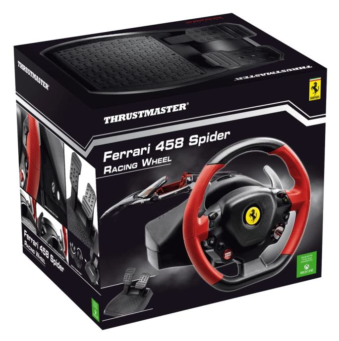 NOVO - Thrustmaster FERRARI 458 SPIDER - ( Volan in pedala )