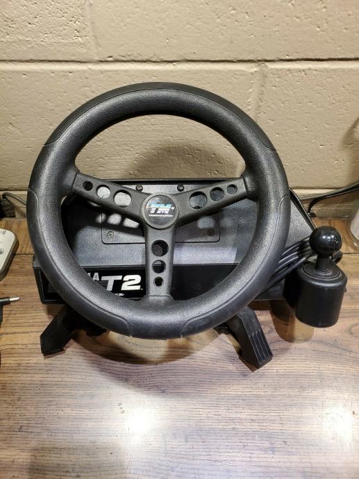 Thrustmaster Formula T2 Vintage Retro PC Gaming Racing Steering Wheel