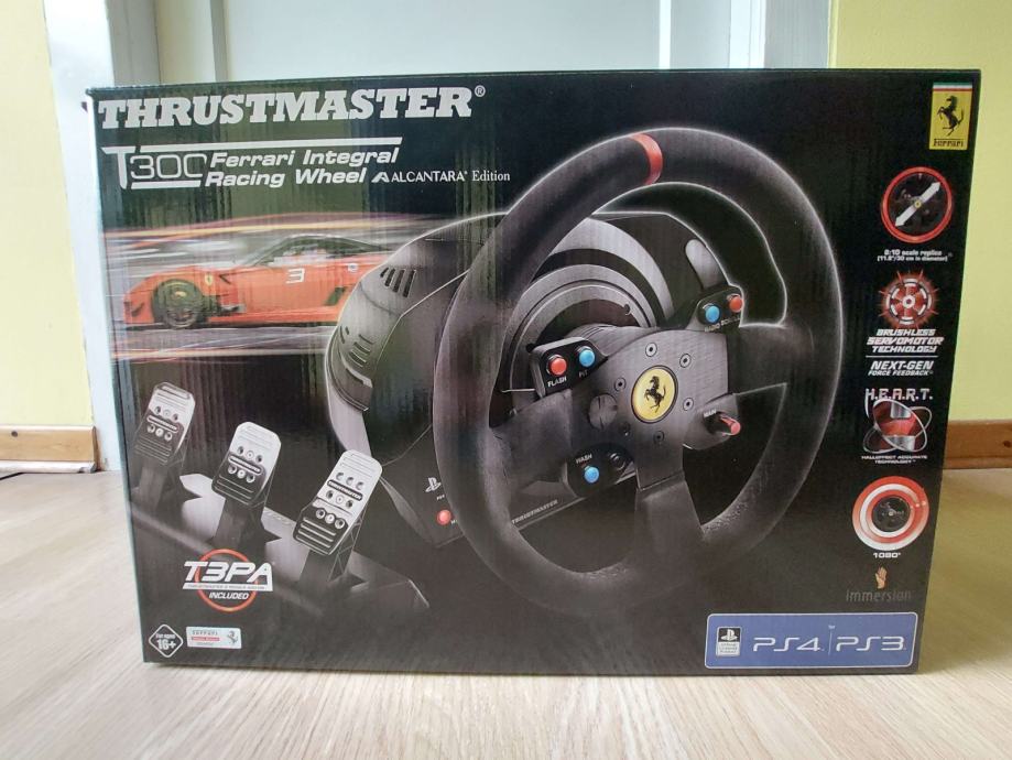 Thrustmaster T300 Ferrari Integral Racing Wheel Alcantara