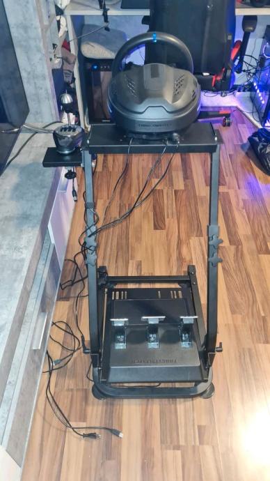 Thrustmaster T300 RS GT + prestavna ročica TH8A + stojalo za volan