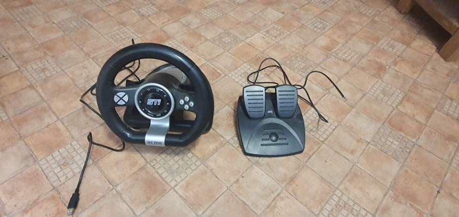 Volan in pedala acme sti
