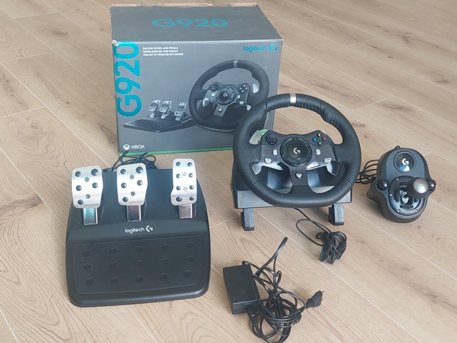 Volan LOGITECH G920 + shifter GRATIS (kot nov)