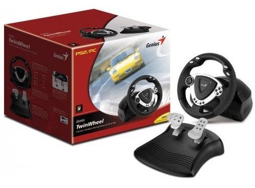 Volan za PS-PC, GENIUS Tween Wheel, gas+zavora, USB, novo, odlično