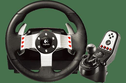 Gaming wheel logitech g27 z menjalnikom