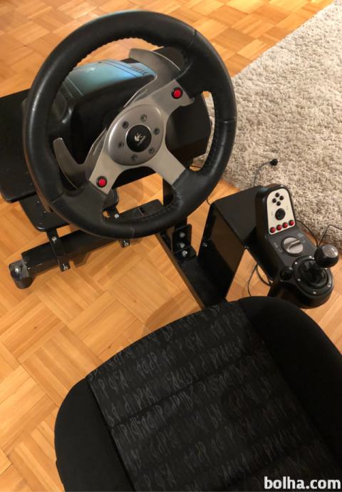 Logitech G25 Volan + gaming stol