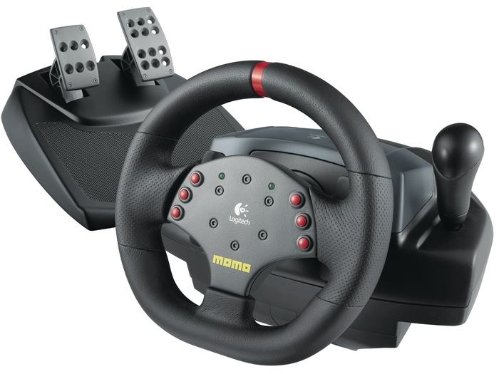 Logitech Momo , kot novo, zbirateljski volan PC , PS1, PS2