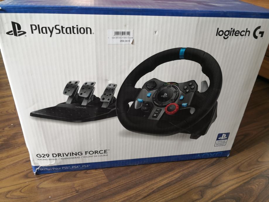 Logitech Playstation G29 DRIVING FORCE VOLAN,igralni volan z pedali
