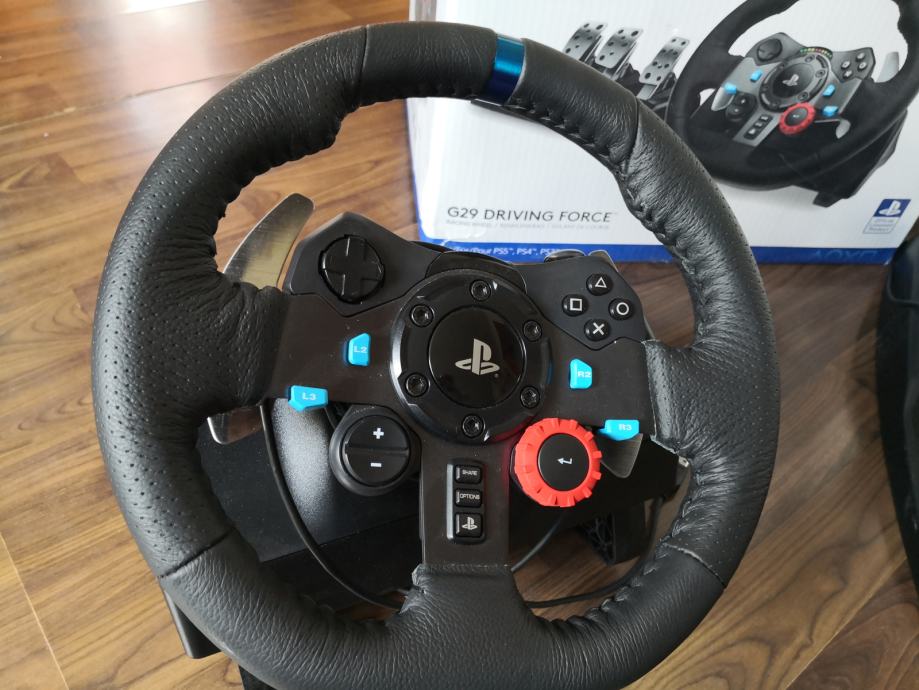 Logitech Playstation G29 DRIVING FORCE VOLAN,igralni volan z pedali