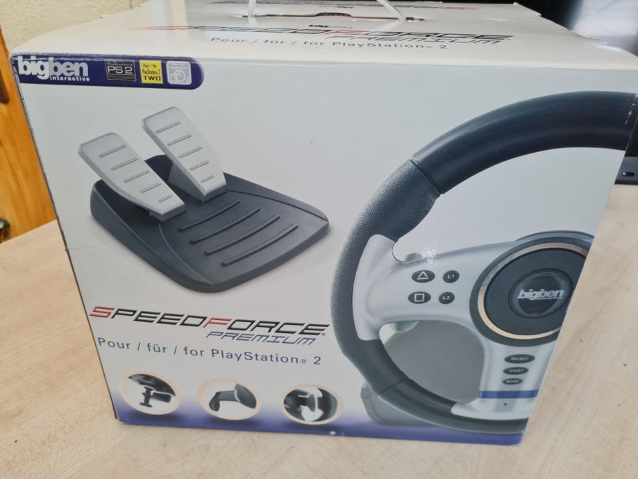 SPEEDFORCE premium, volan za PS2