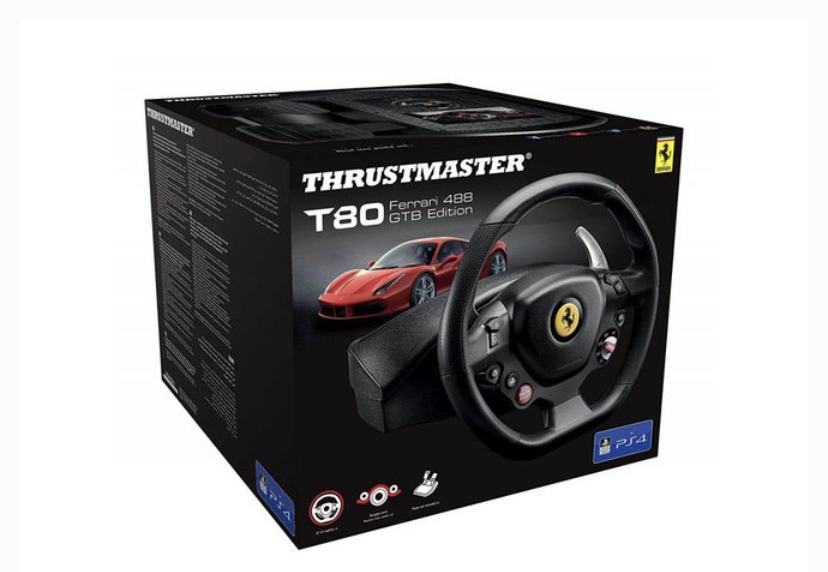 Thrustmaster T80, ferrari 488gtb