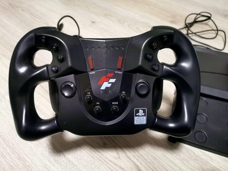 VOLAN IN PEDALI PS3 PS4 Flashfire Monza Racing Simulator Driving F1 Se