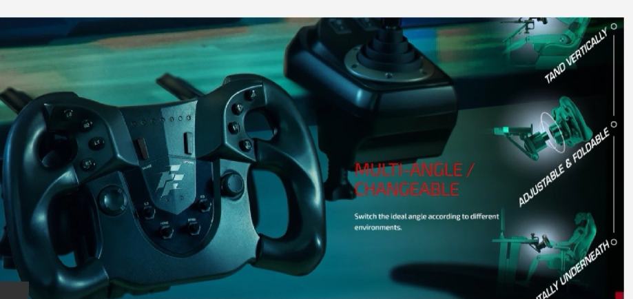 VOLAN IN PEDALI PS3 PS4 Flashfire Monza Racing Simulator Driving F1 Se