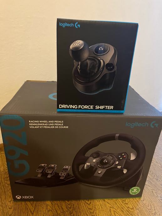 Volan logitech g920+ menjalnik