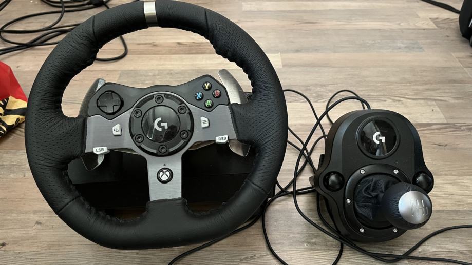 Logitec Driving Force G920 Volan, pedala, menjalnik za PC/XBOX