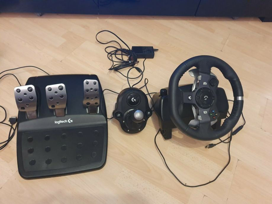 Logitech G920 + Shifter/Menjalnik