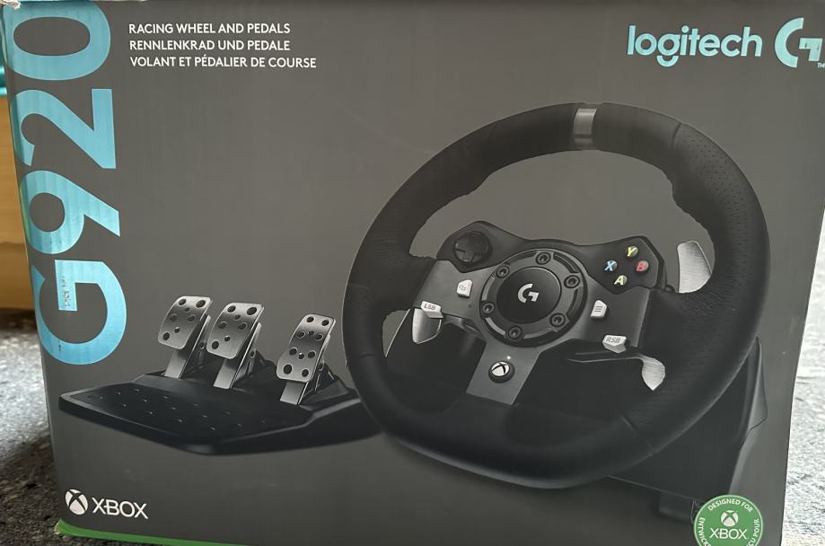 Volan LOGITECH G920 (za XBOX ONE in PC)