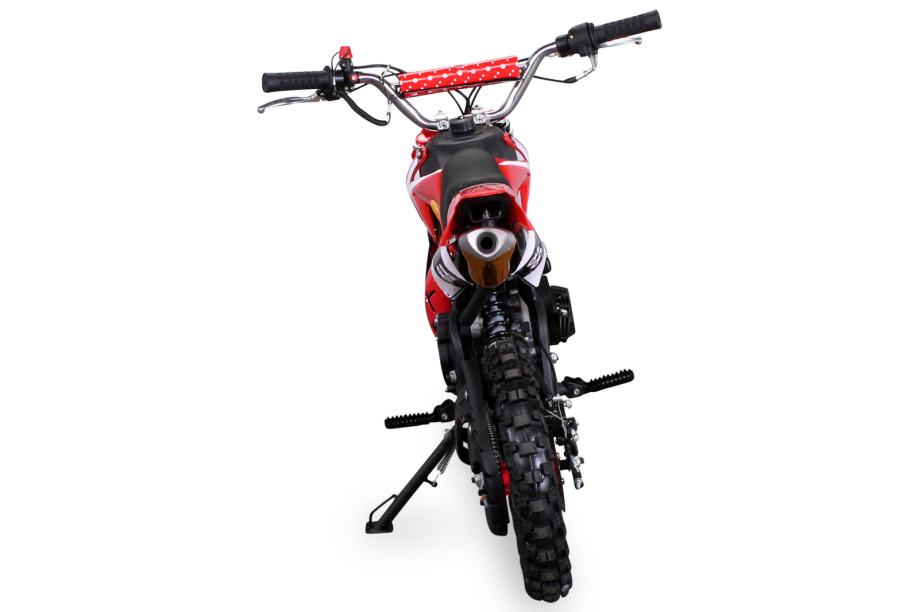 Bencinski otroški motocikel Delta - 49 ccm, do 40 km/h - rdeč