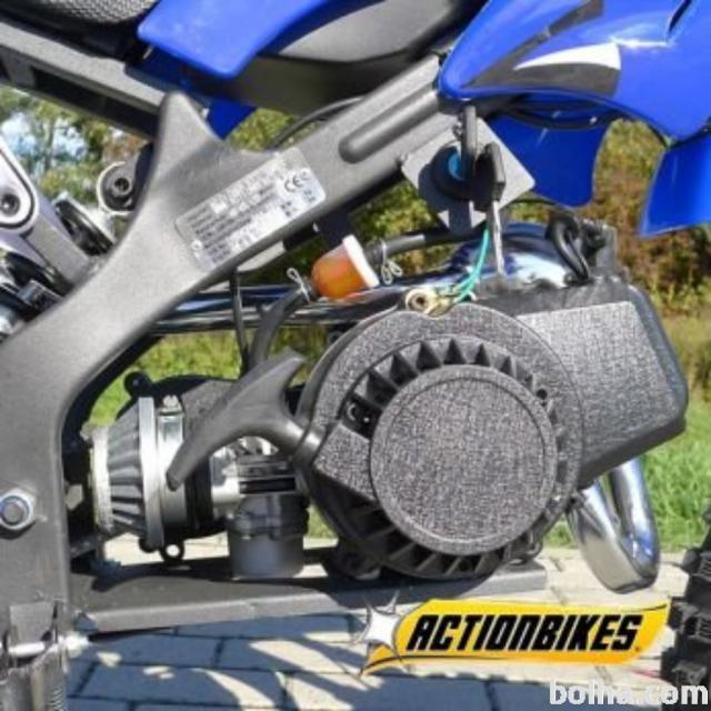 Delta otroški cross motor 49cc 2 takt / modra
