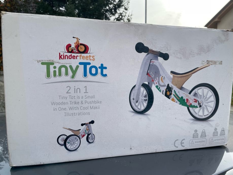 Otroški poganjalec 2v1 Kinderfeet maki kinderfeets tiny tot 2 in 1