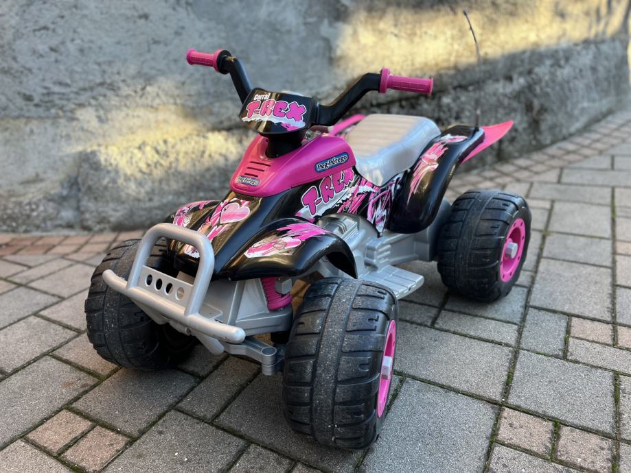 Štirikolesnik Peg Perego Corral T-Rex 330 W Pink